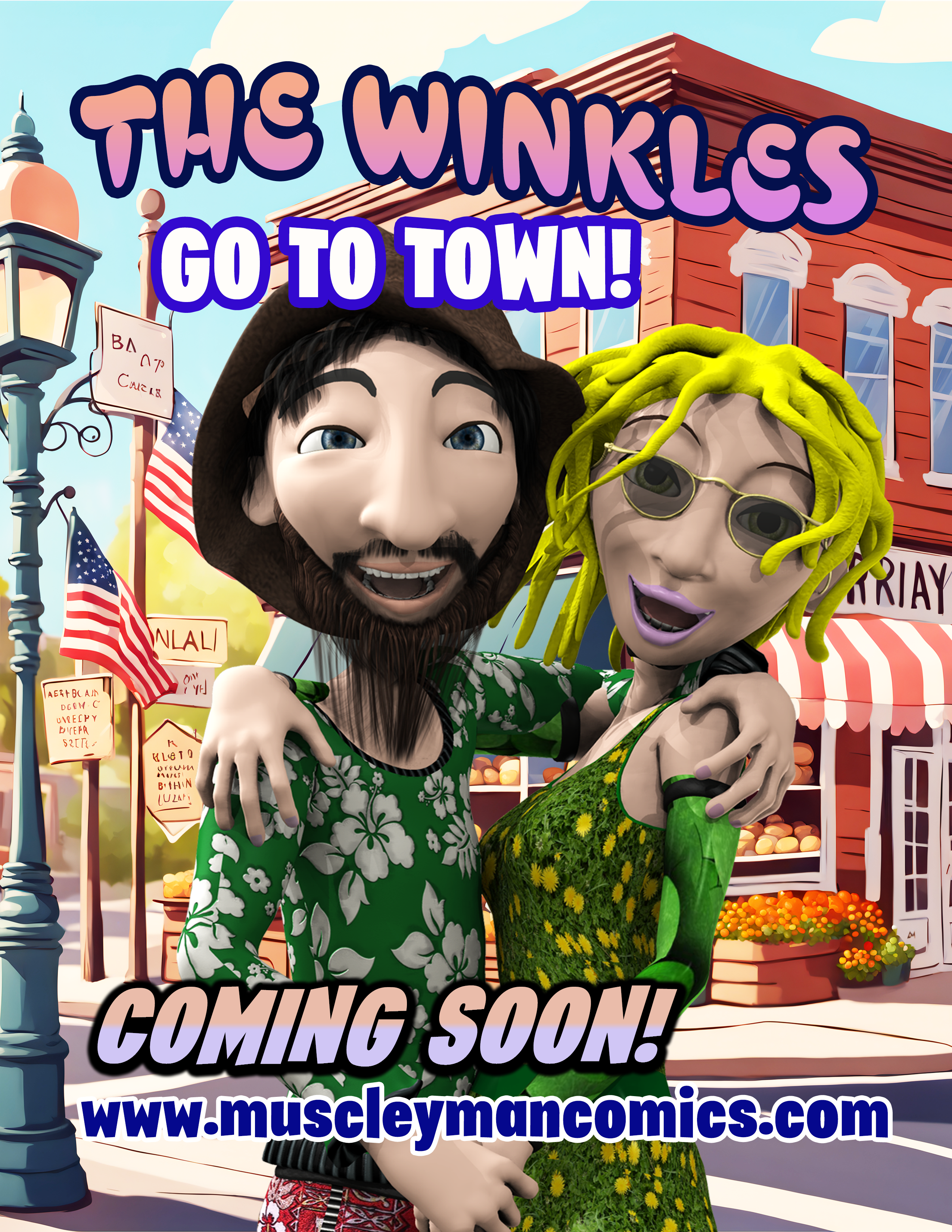 COMIC BOOKS : THE WINKLES – MuscleyMan Comics